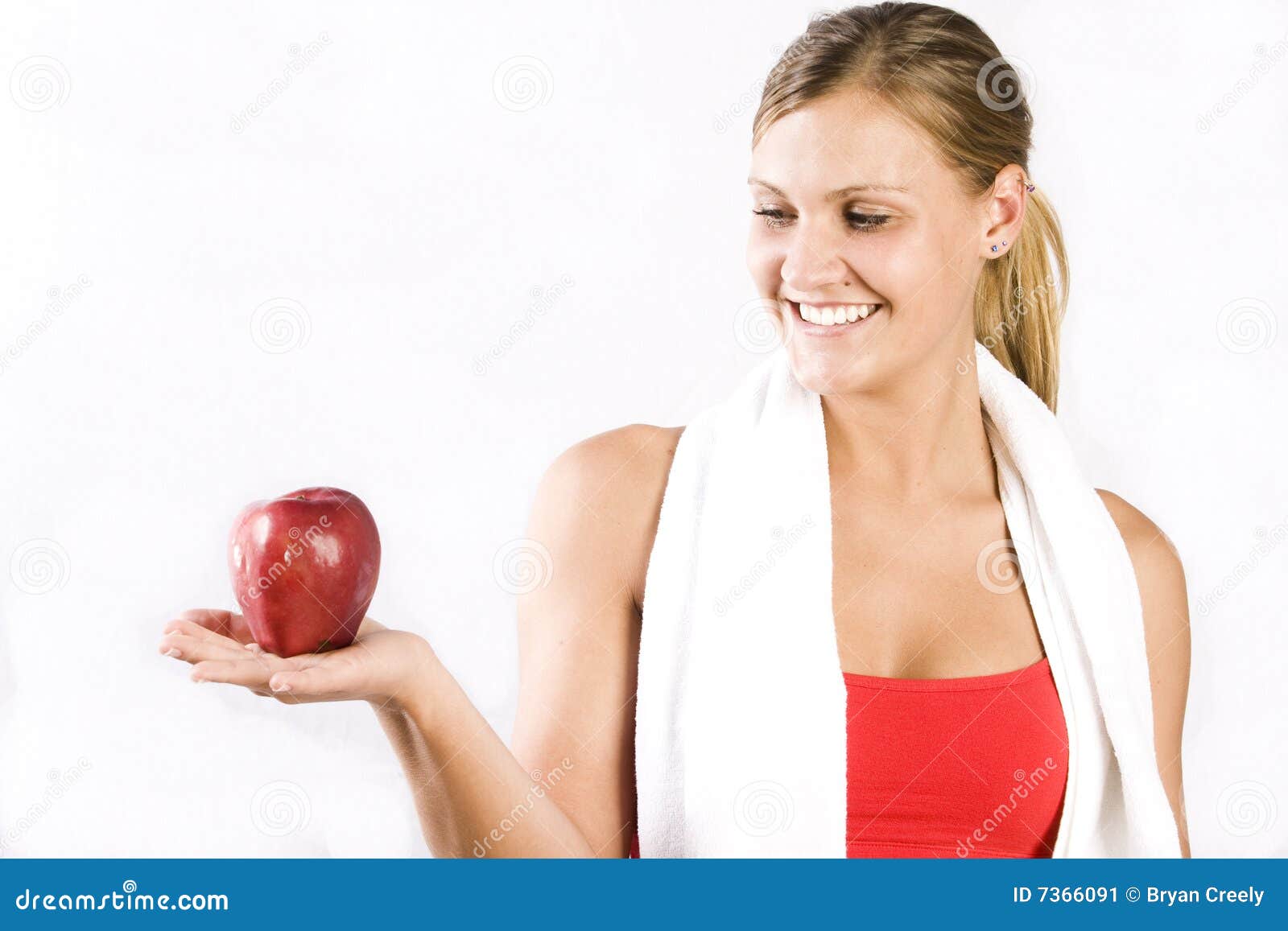 Healthy Decision stock image. Image of activity, apple - 7366091