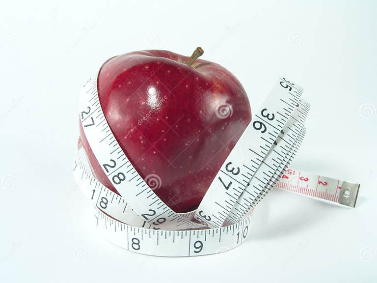 Healthy Diet & Weight Control Stock Image - Image of fruit, nutrition ...