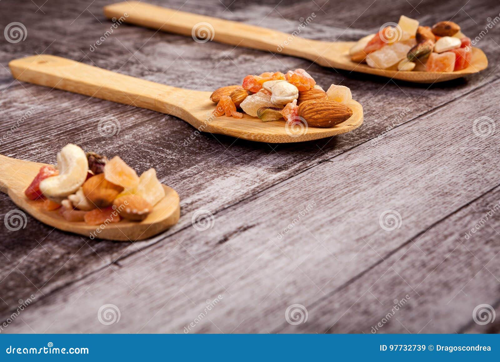Healthy Different Type of Nuts and Sweet Stock Image - Image of diet ...