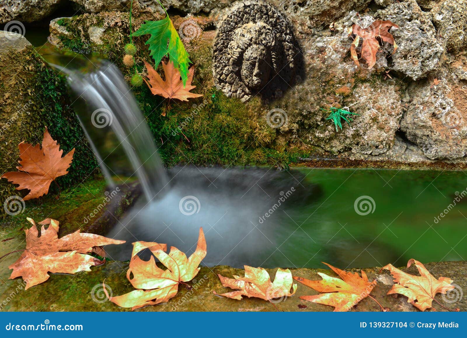 Source of Water, Historical Texture and Healthy Drinking Water Stock ...