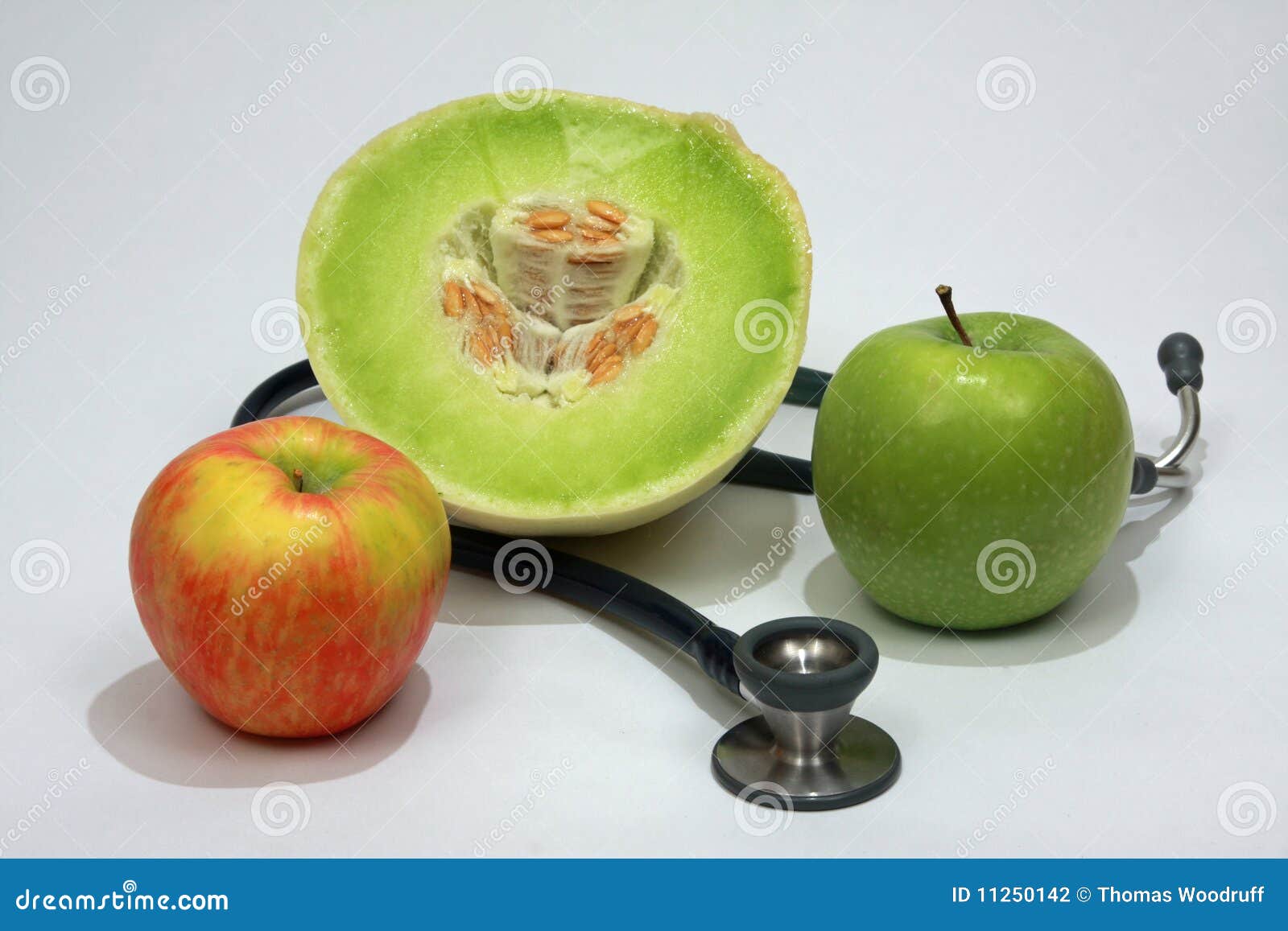 Healthy eating stock photo. Image of honey, apples, melon - 11250142