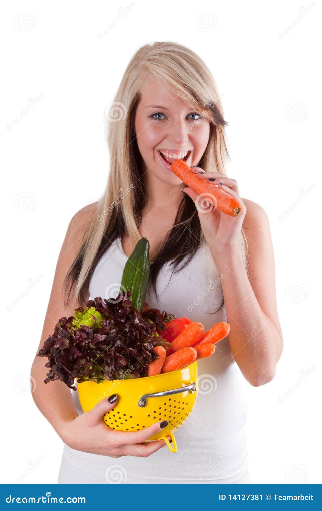 Healthy eating stock image. Image of isolated, diet, face - 14127381