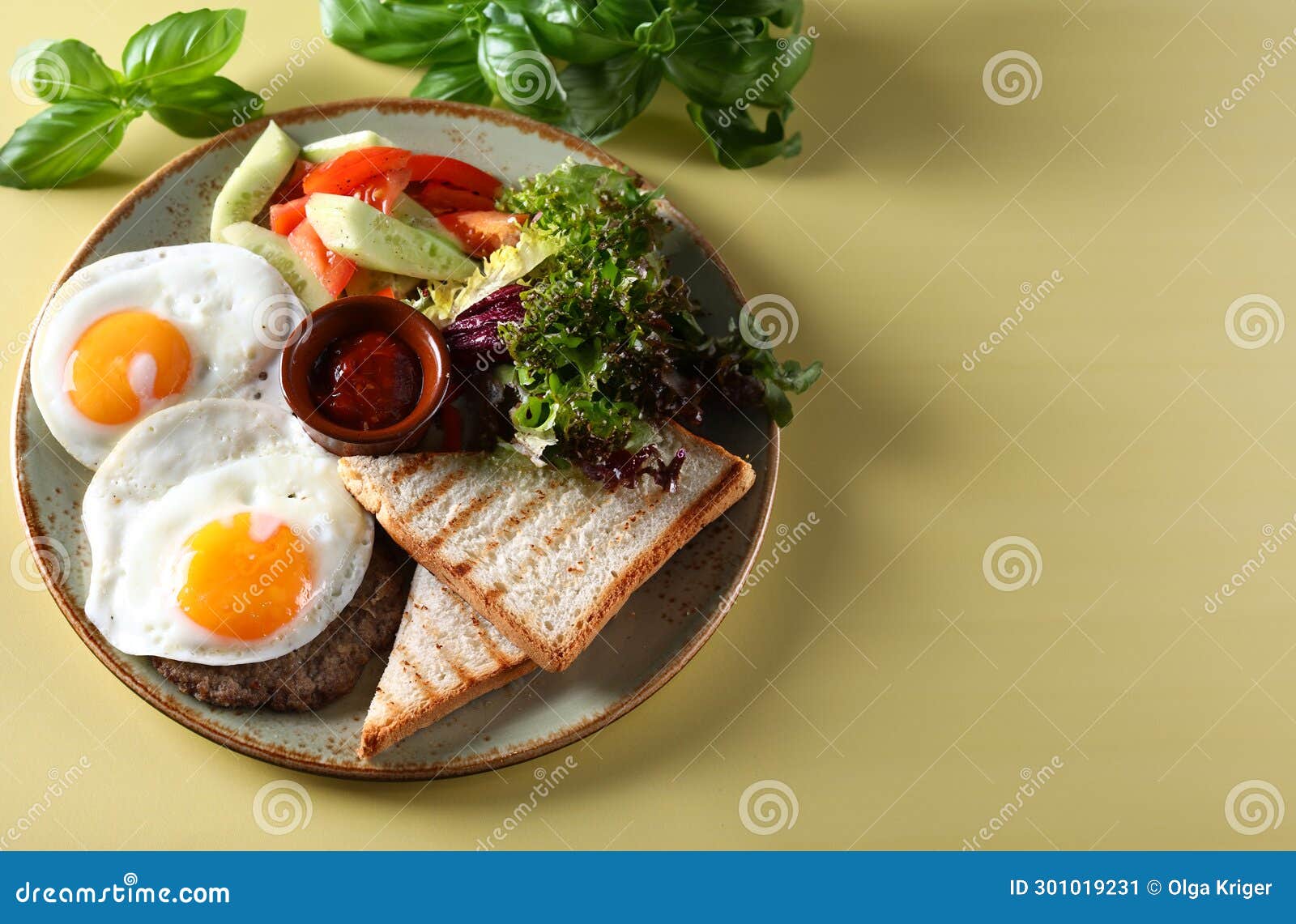 Healthy Eating Breakfast with Eggs Stock Image - Image of eggs, wooden ...