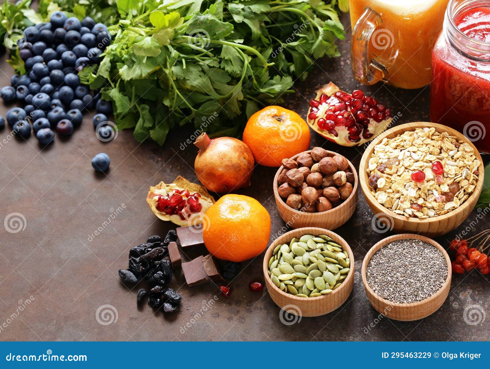 Healthy Eating Foods for Diet Stock Image - Image of medical, organic ...