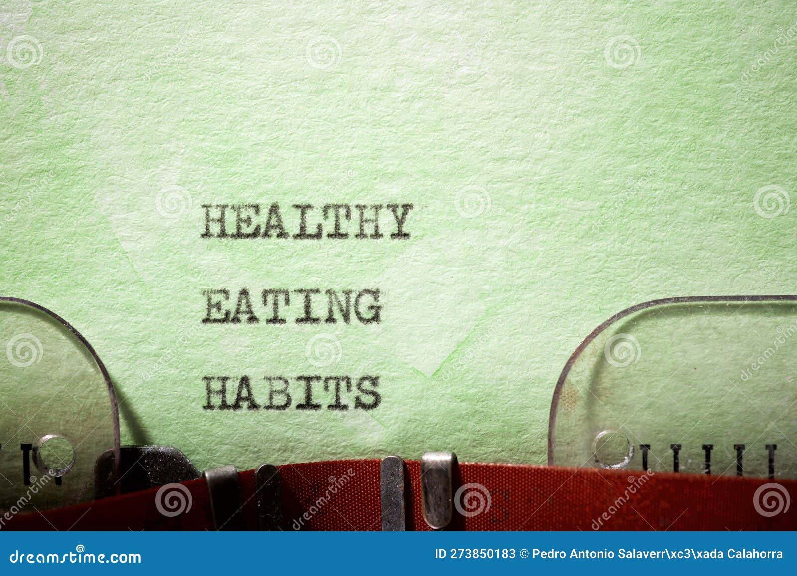 Healthy eating habits text stock image. Image of nutrition - 273850183
