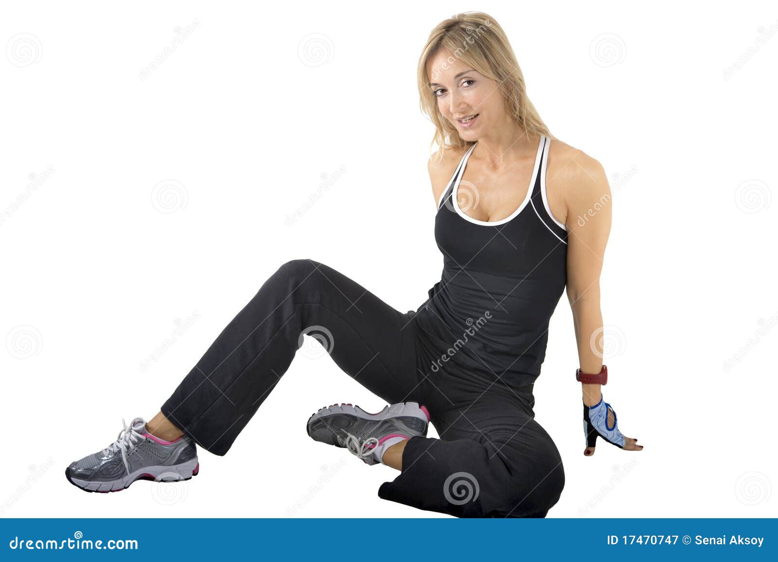 Healthy fit and happy stock image. Image of adult, pushup - 17470747