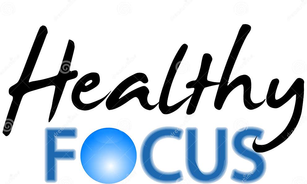 Healthy Focus stock illustration. Illustration of human - 6943474