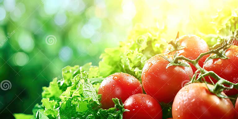 Healthy Food Abstract Background Stock Illustration - Illustration of ...