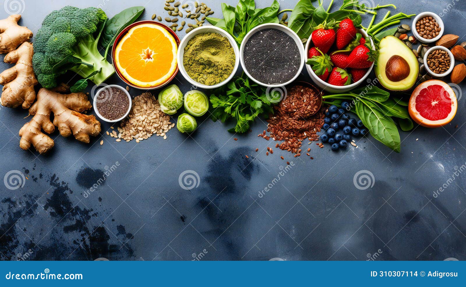 A Healthy Food Alternative Menu Concept Stock Illustration ...