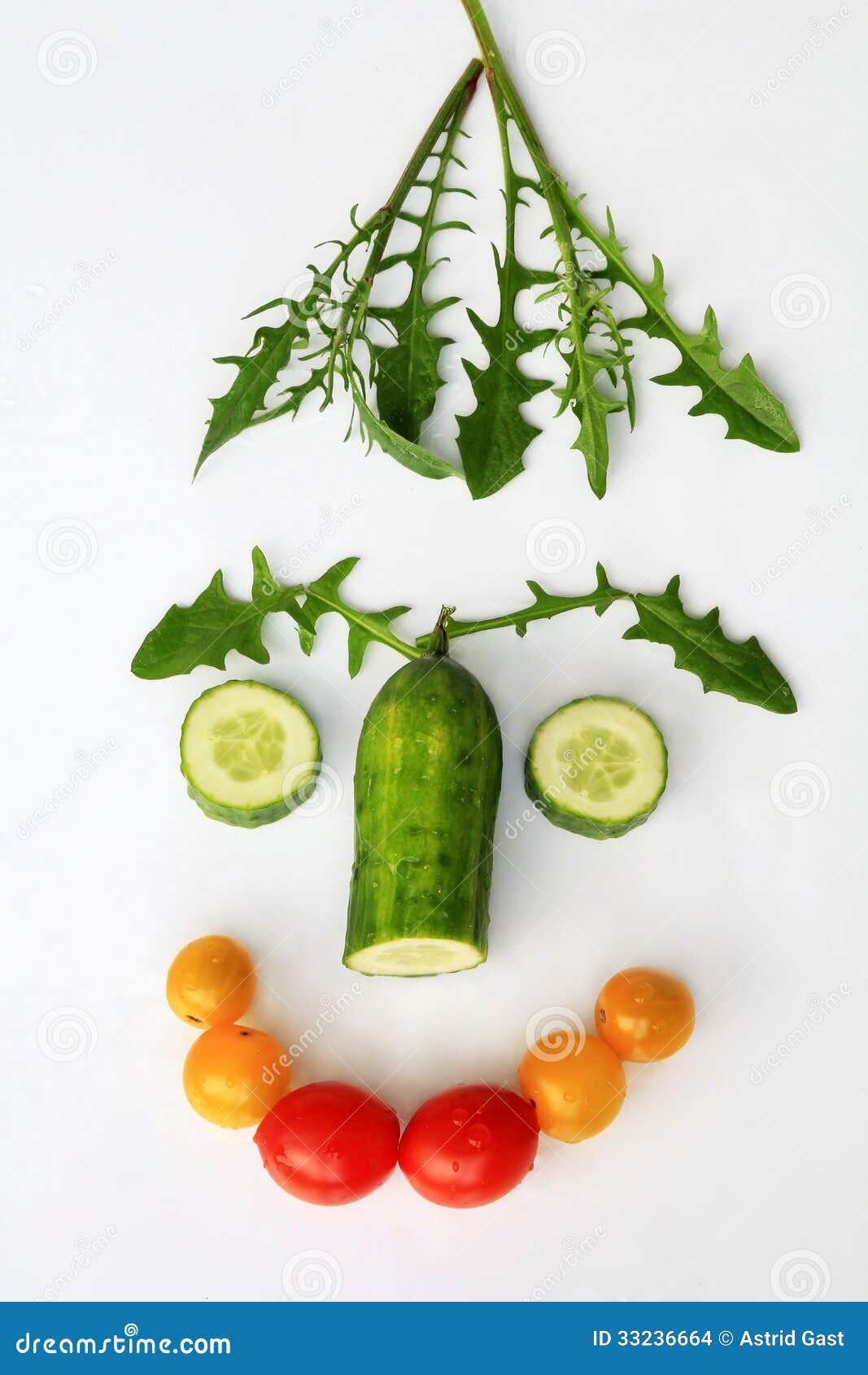Healthy food is fun stock photo. Image of cucumbers, health - 33236664