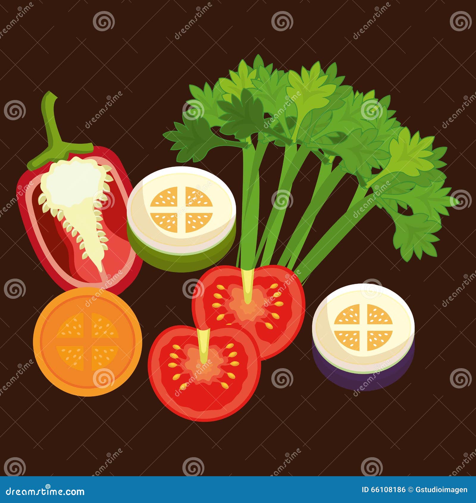 Healthy food graphic stock illustration. Illustration of menu - 66108186