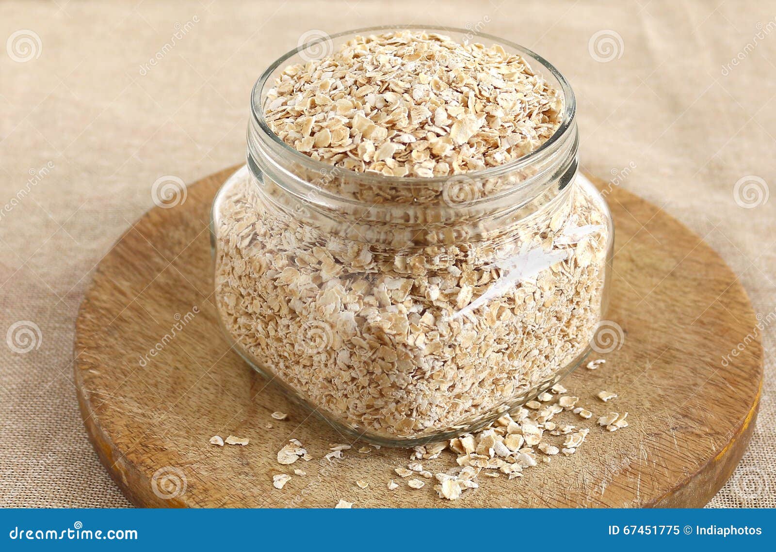 Healthy Food Oats stock image. Image of cereal, grain - 67451775