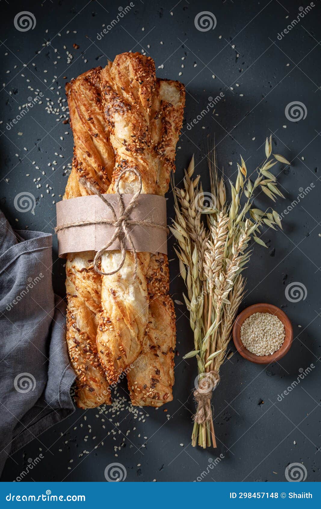 Healthy and Fresh Bread Sticks for Healthy Breakfast Stock Photo ...