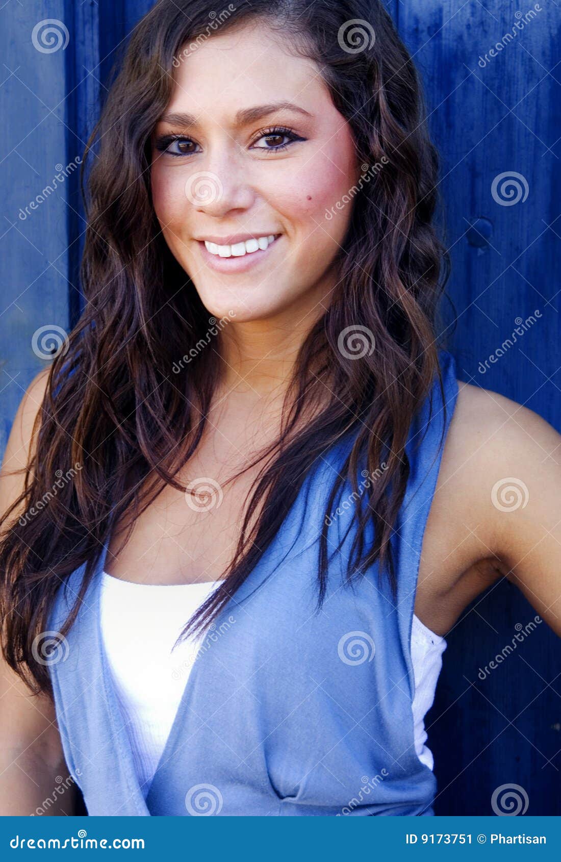 Healthy Fresh Faced Young Woman Stock Image - Image of lifestyle ...