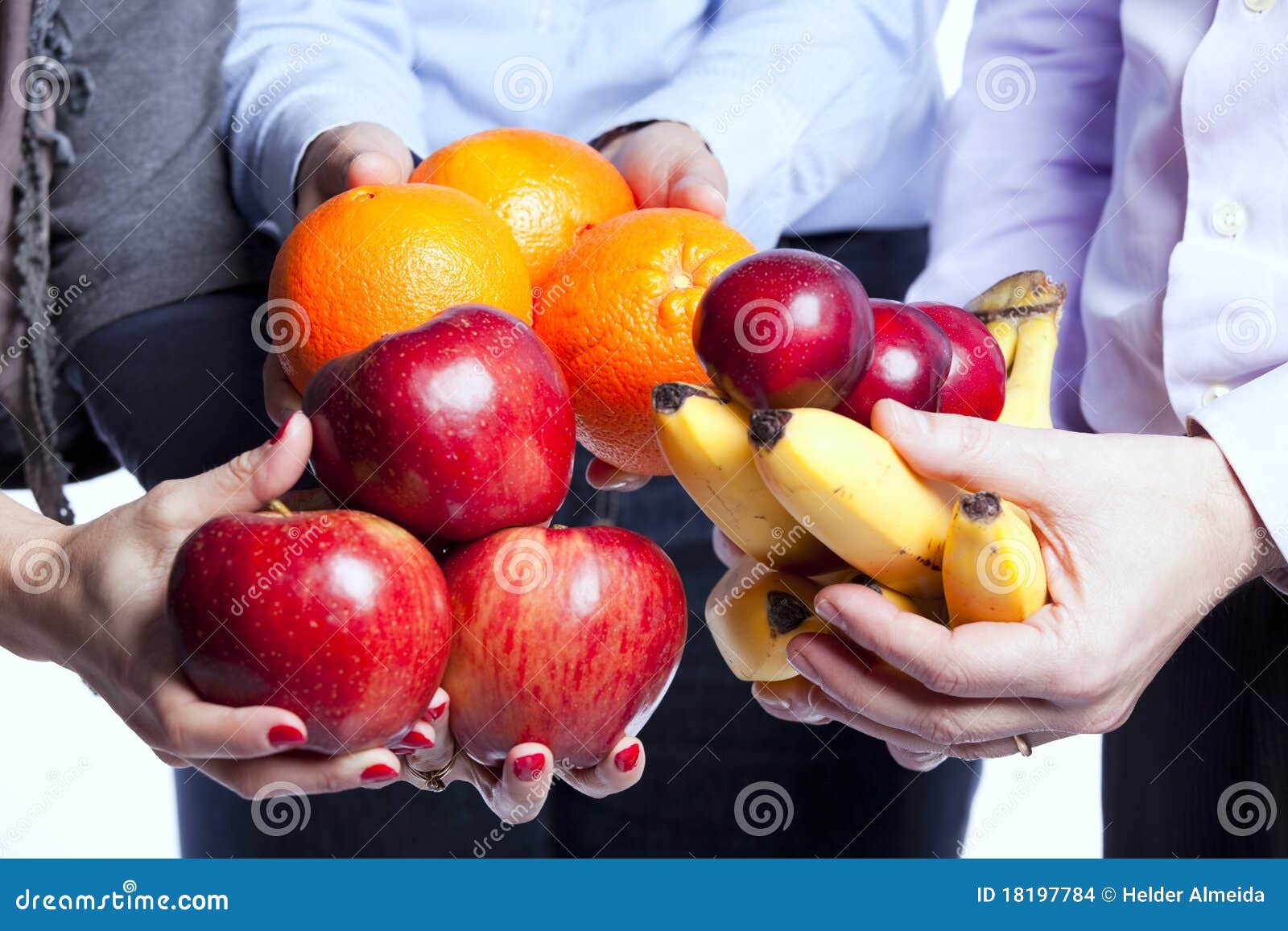 Healthy fruit choice stock photo. Image of healthy, apple - 18197784