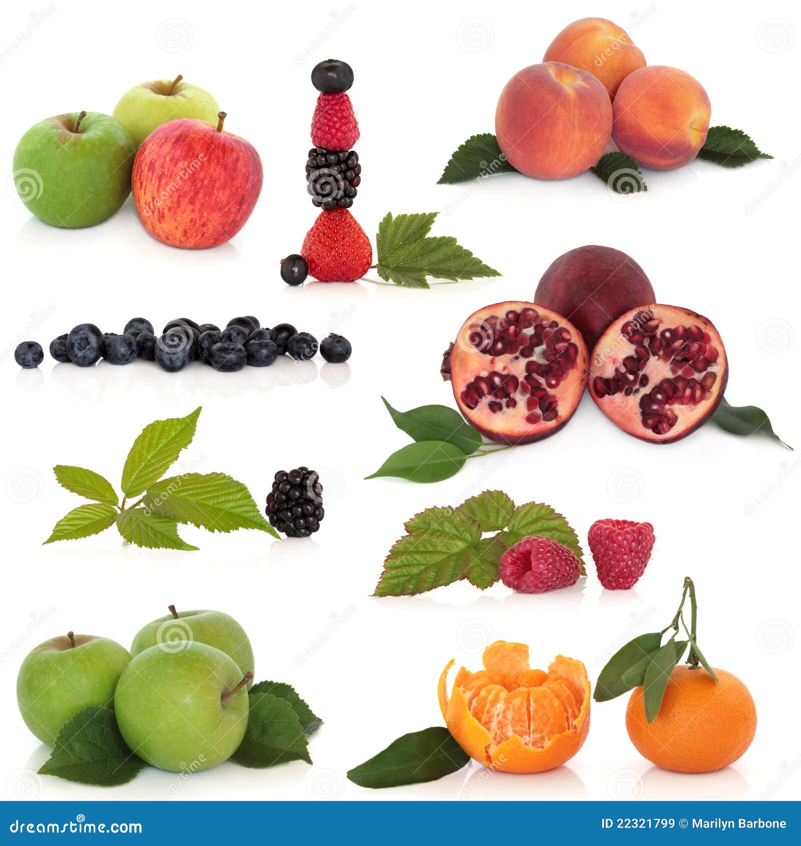 Healthy Fruit Collection stock image. Image of white - 22321799
