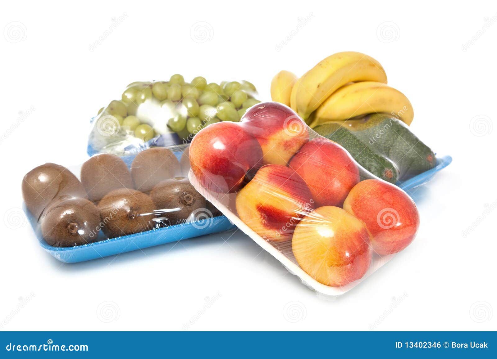 Healthy fruits in pack stock photo. Image of banana, fruit - 13402346