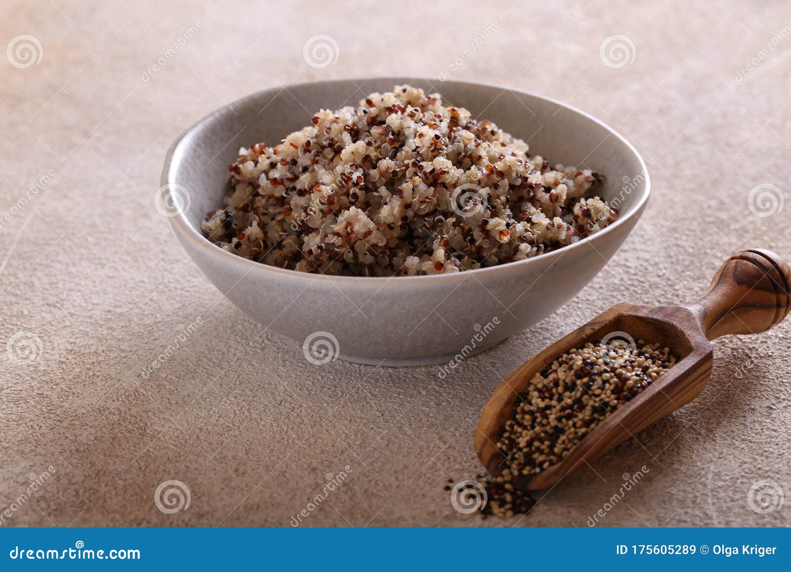 Grain boiled quinoa stock image. Image of seed, diet - 175605289