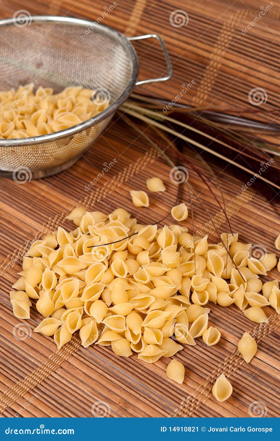 Healthy Grain Shell Pasta stock image. Image of fresh - 14910821