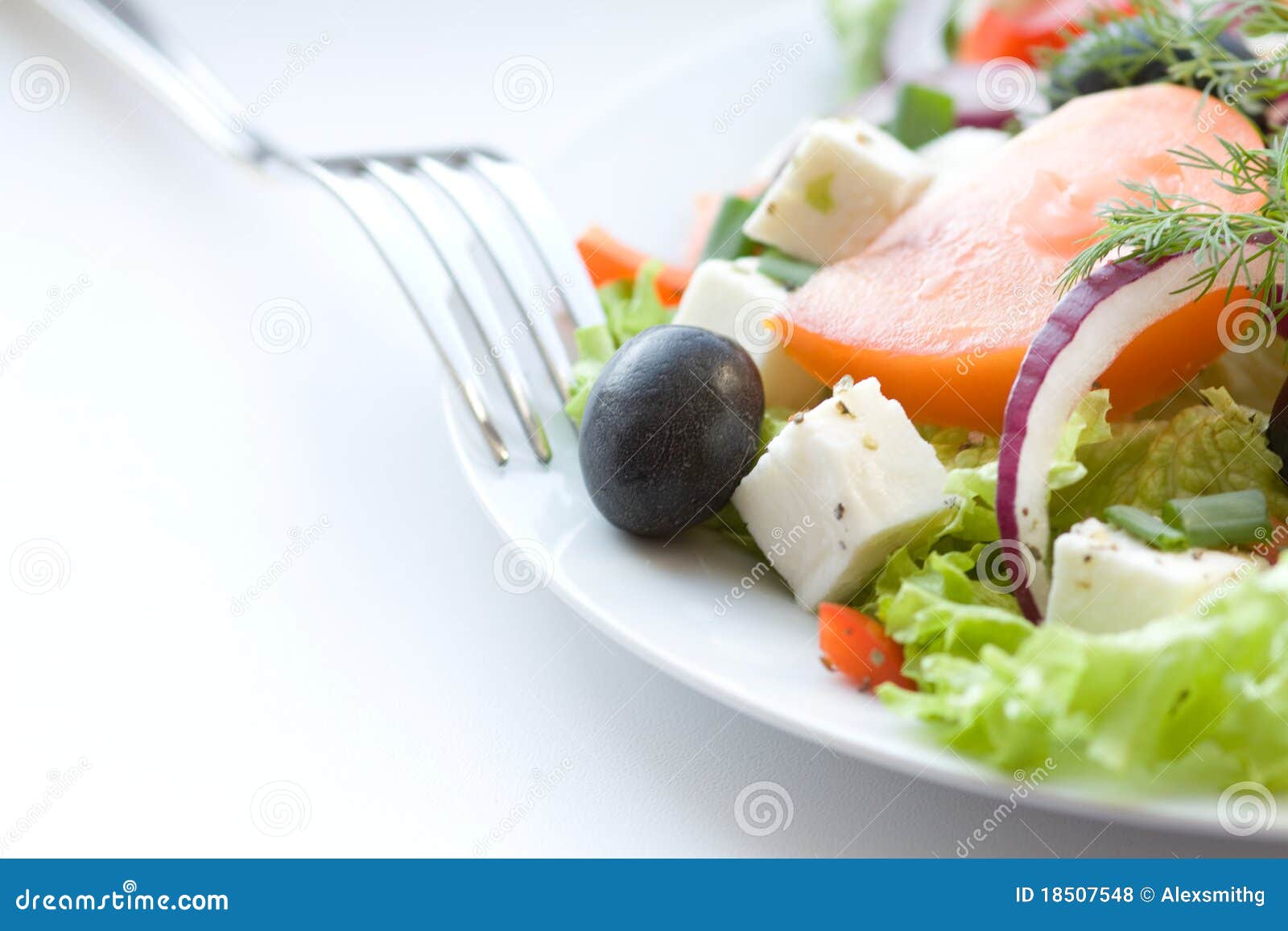 Healthy greek salad stock photo. Image of ingredient - 18507548