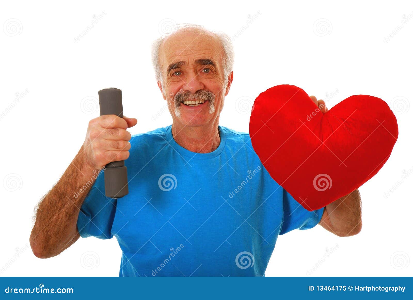 Healthy heart stock image. Image of exercising, holding - 13464175
