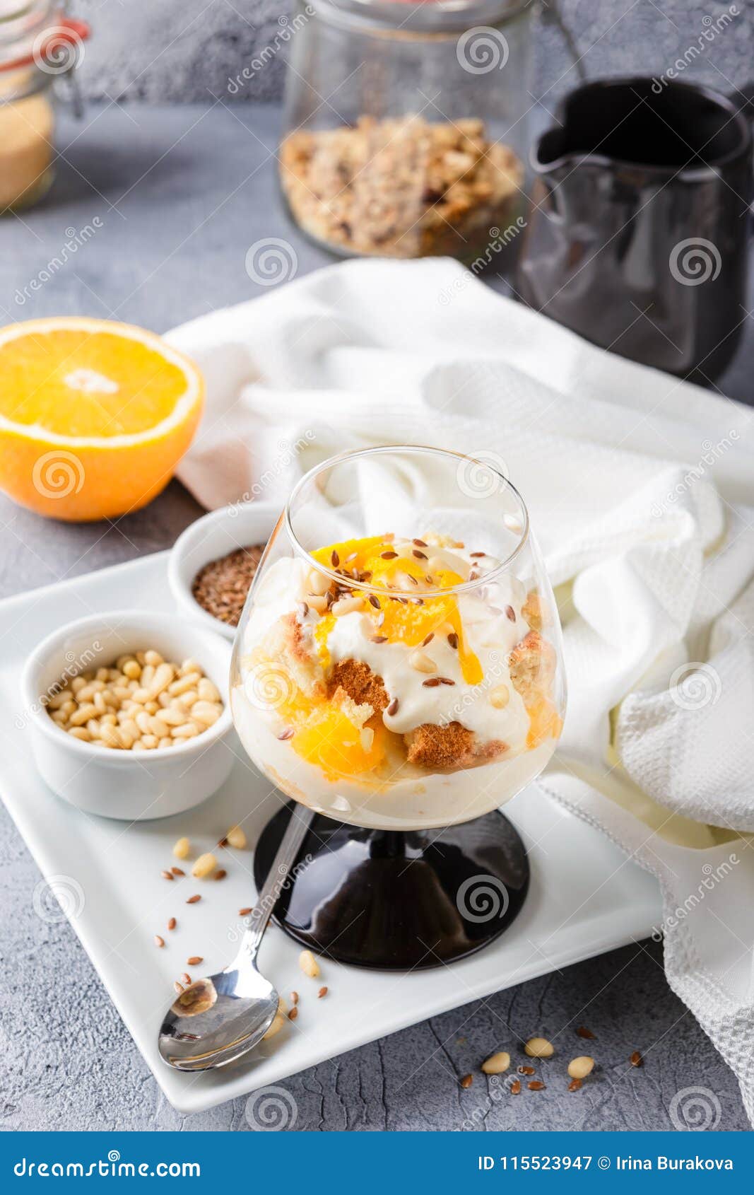 Healthy Layered Dessert Trifle Stock Image - Image of pudding, healthy ... Healthy Layered Dessert Trifle Stock Image - Image of pudding, healthy ...