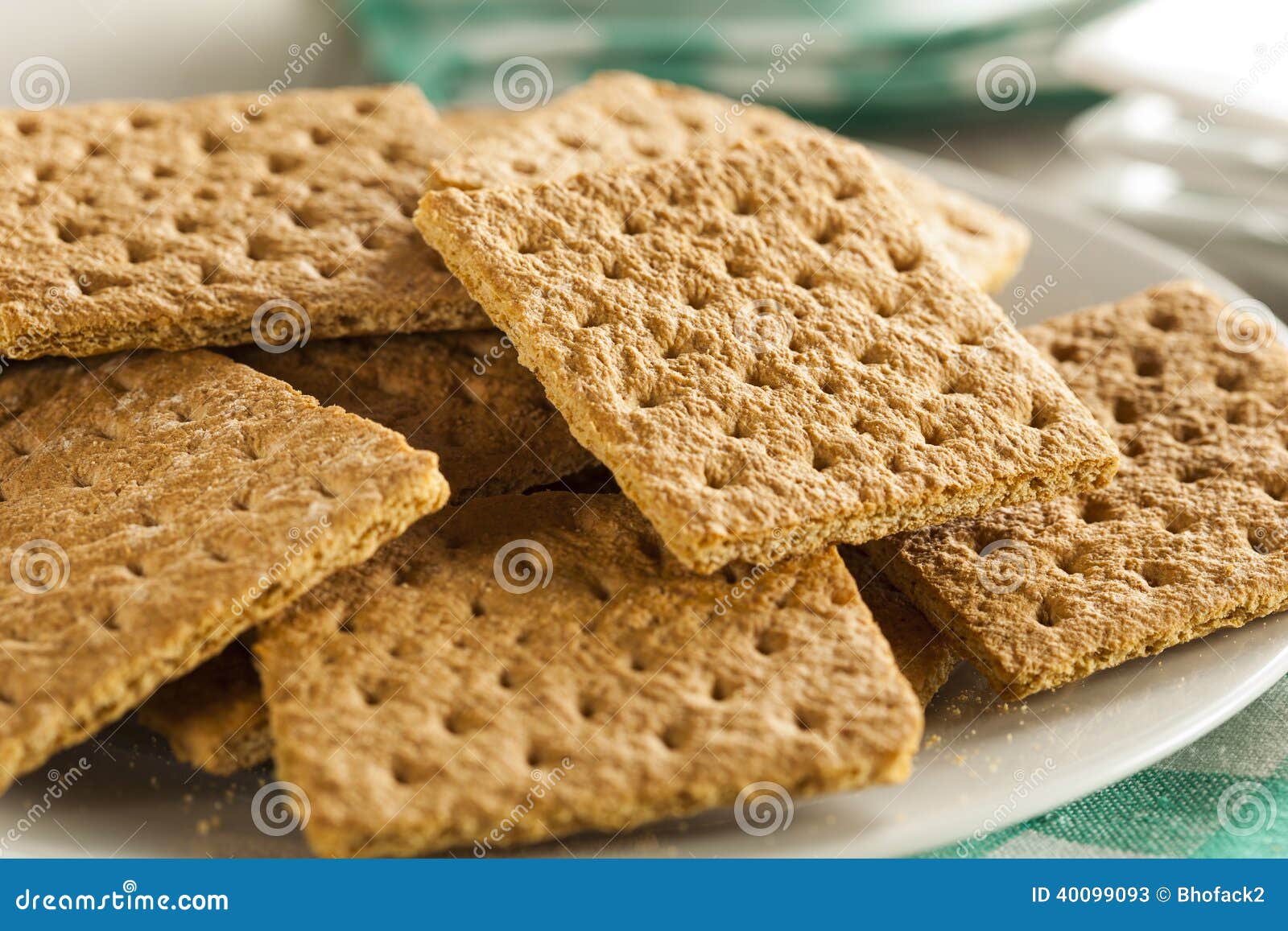 Healthy Honey Graham Crackers Stock Image - Image of sugar, honey: 40099093