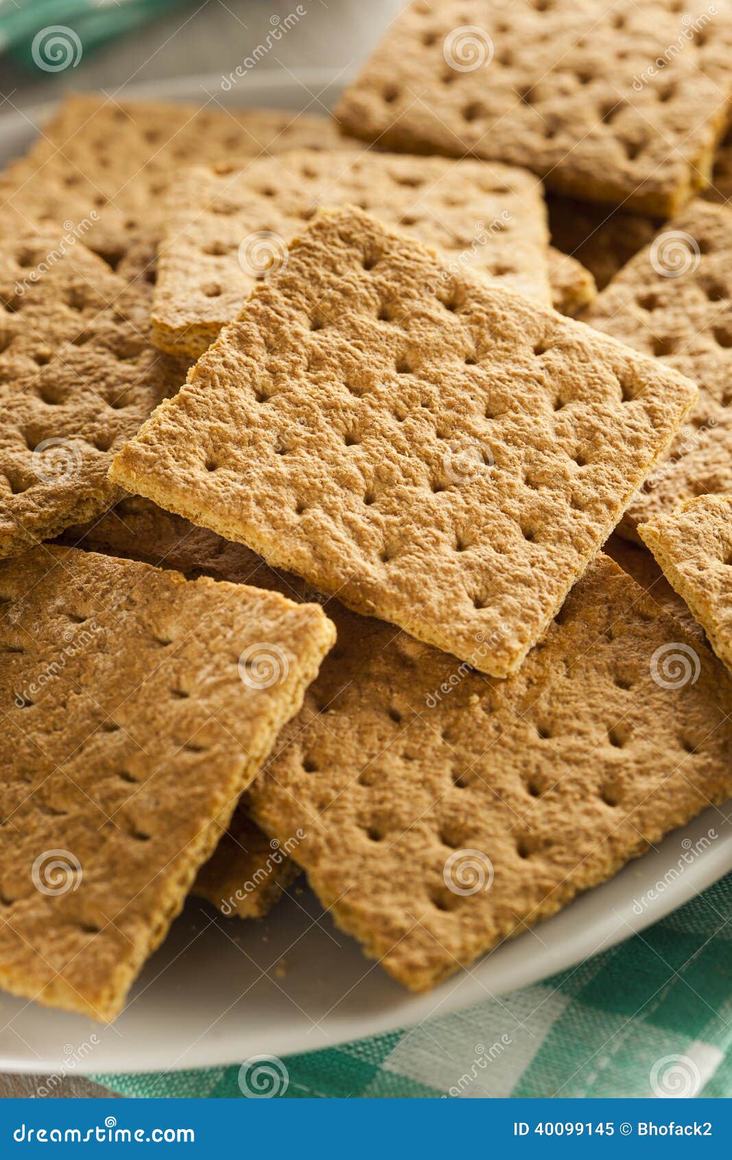 Healthy Honey Graham Crackers Stock Image - Image of grain, carb: 40099145