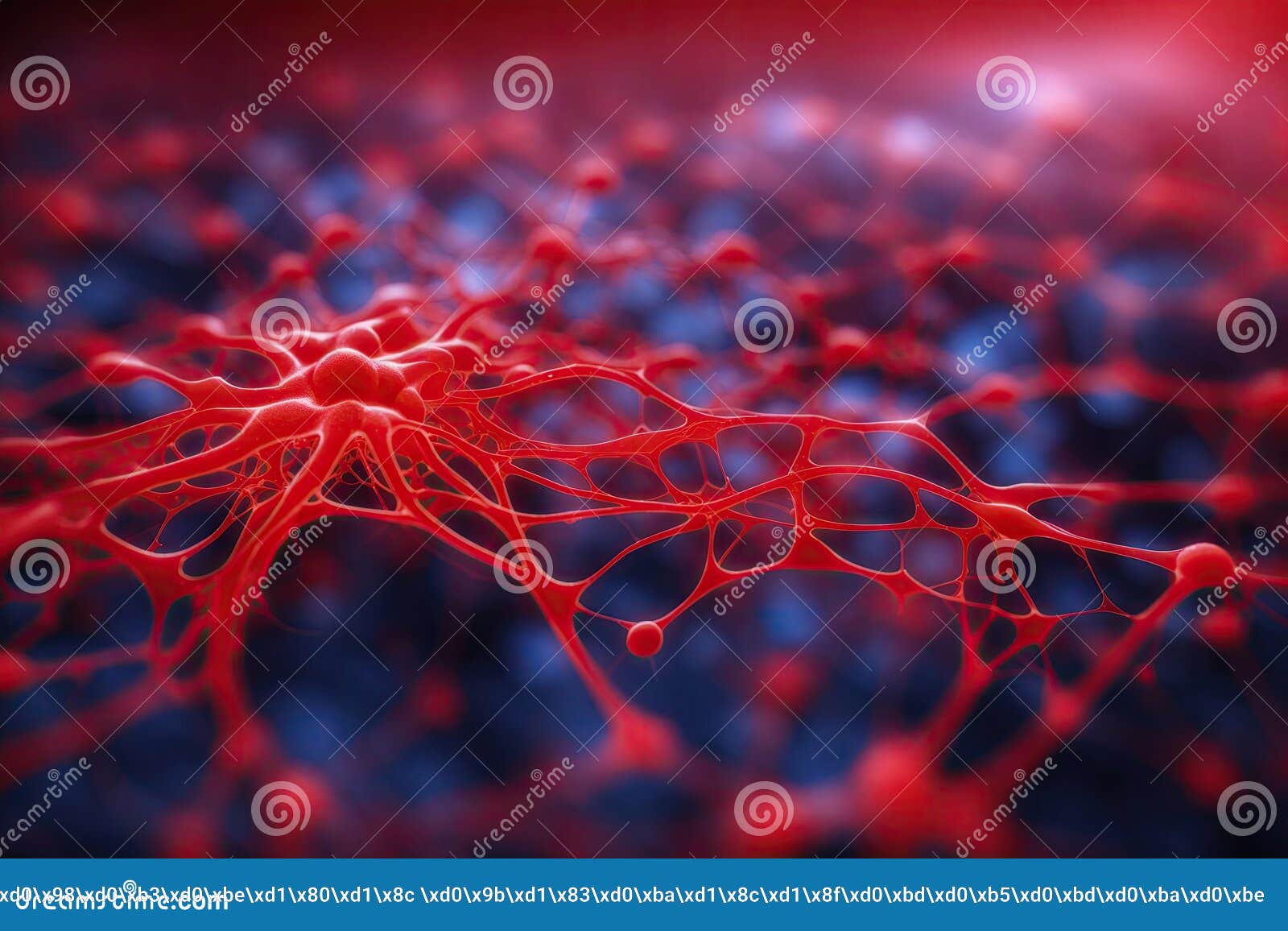 Healthy Human Red Bloodcells Abstract Concept Background. Stock Photo ...