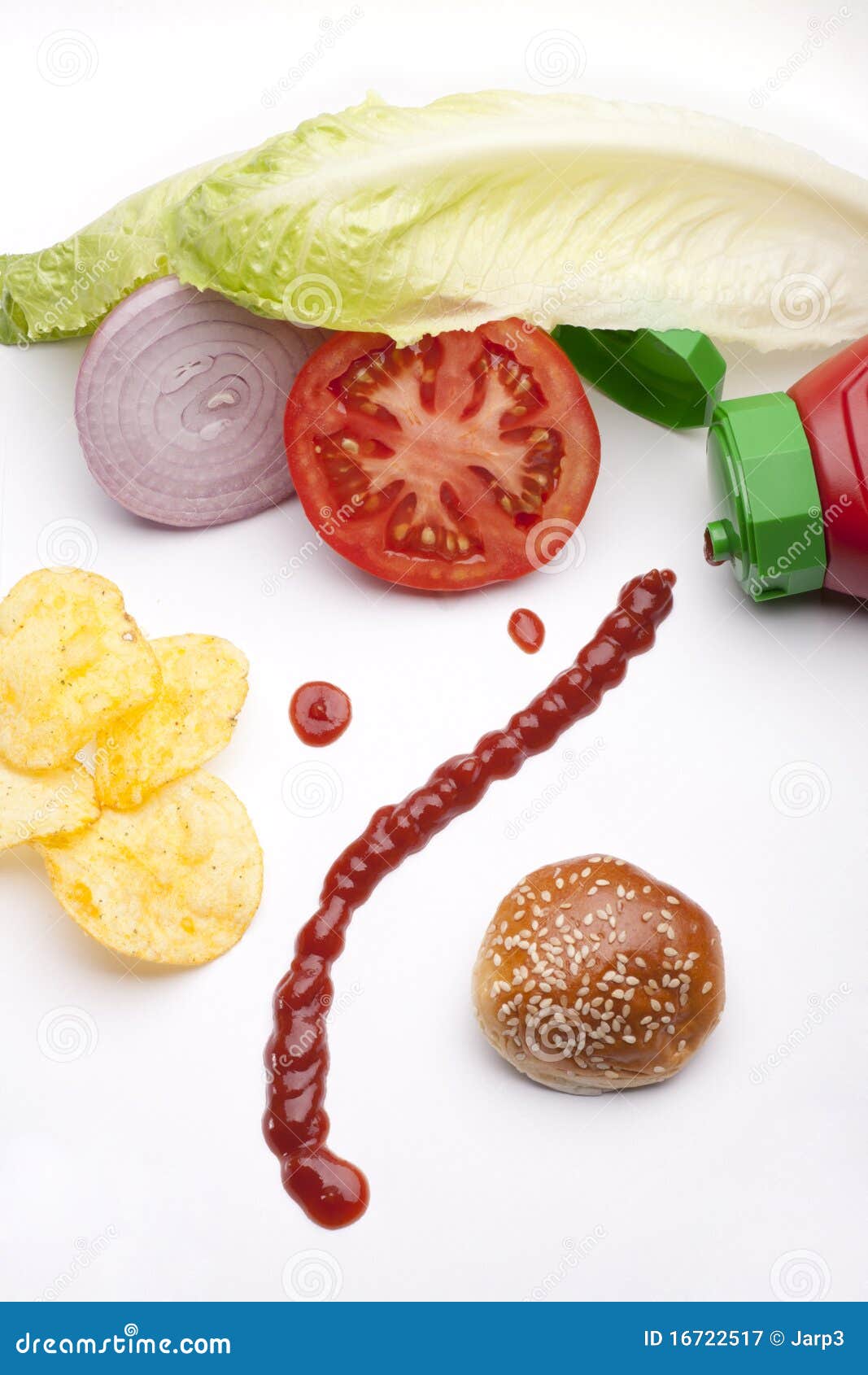 Healthy ingredients stock image. Image of eating, onion - 16722517