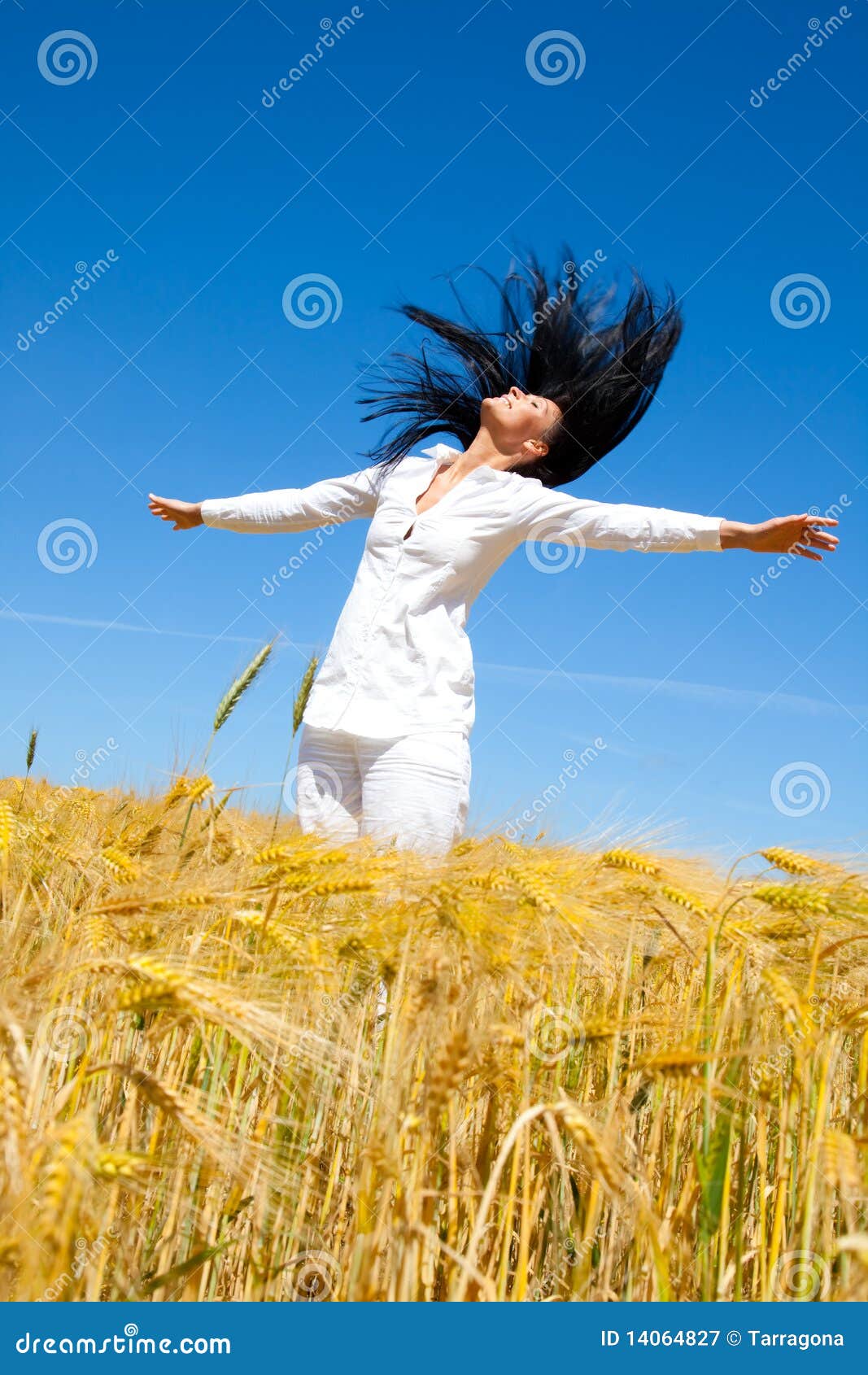 Healthy joyful female life stock image. Image of energy - 14064827
