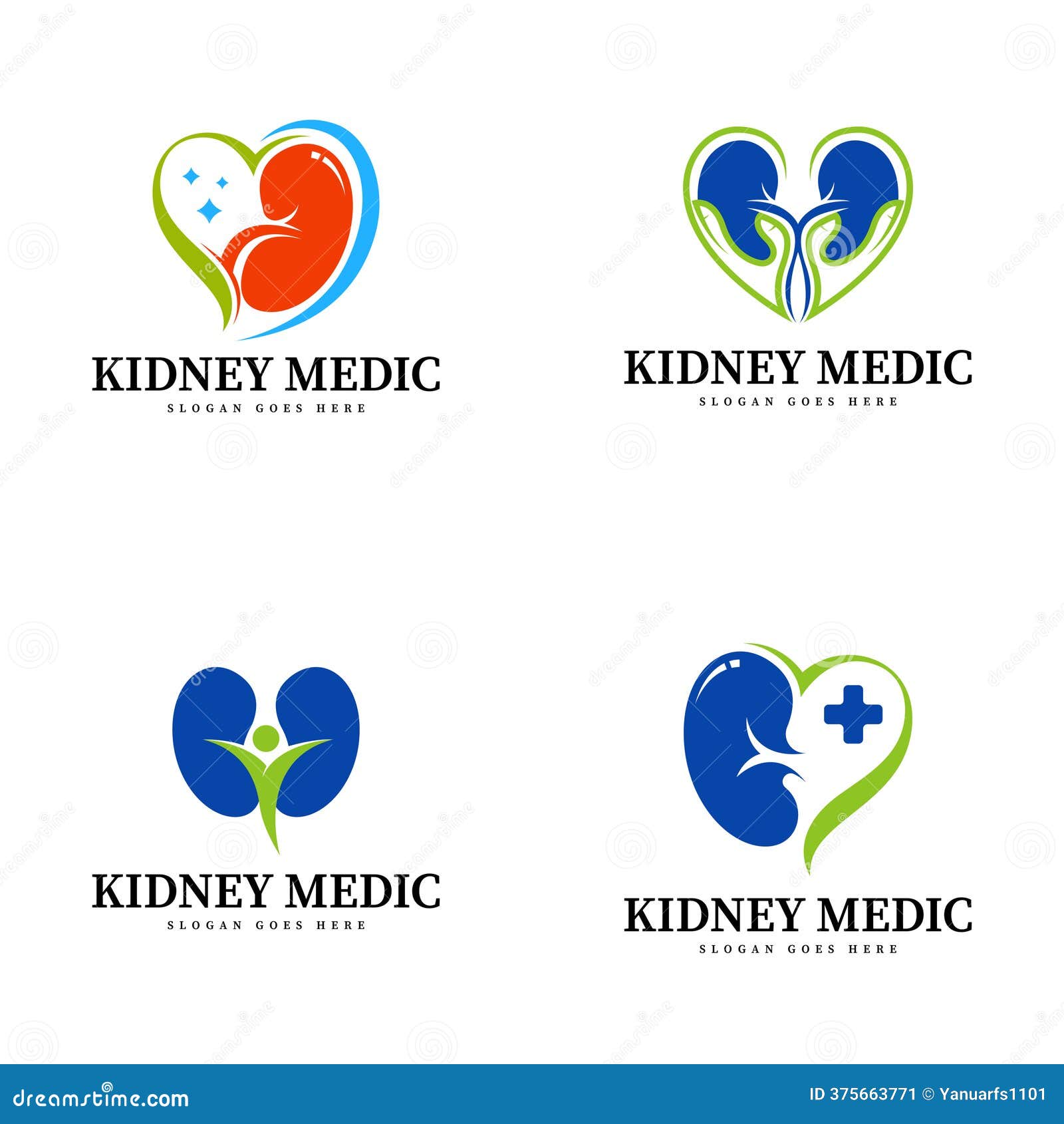 Healthy Kidney And Unhealthy Disease Kidney With Polycystic. Check ...