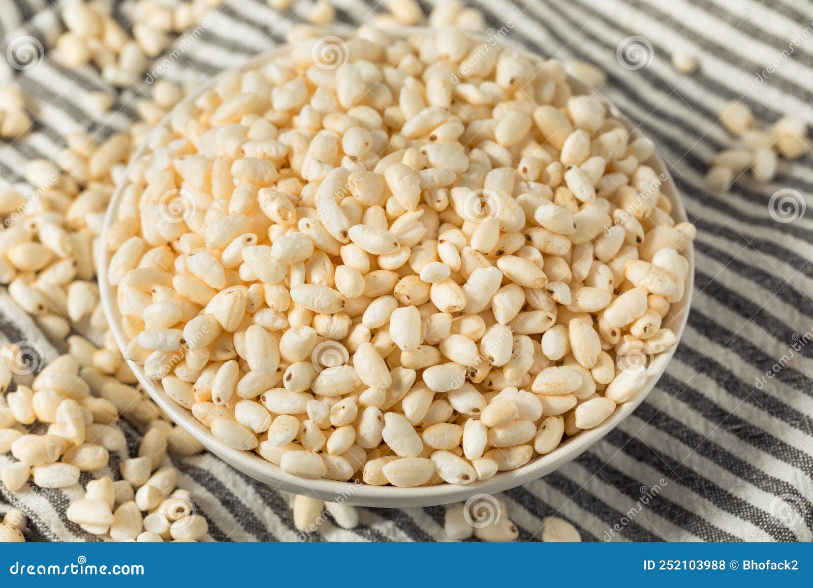 Healthy Korean Crispy Rice Snack Stock Photo - Image of glutinous ...