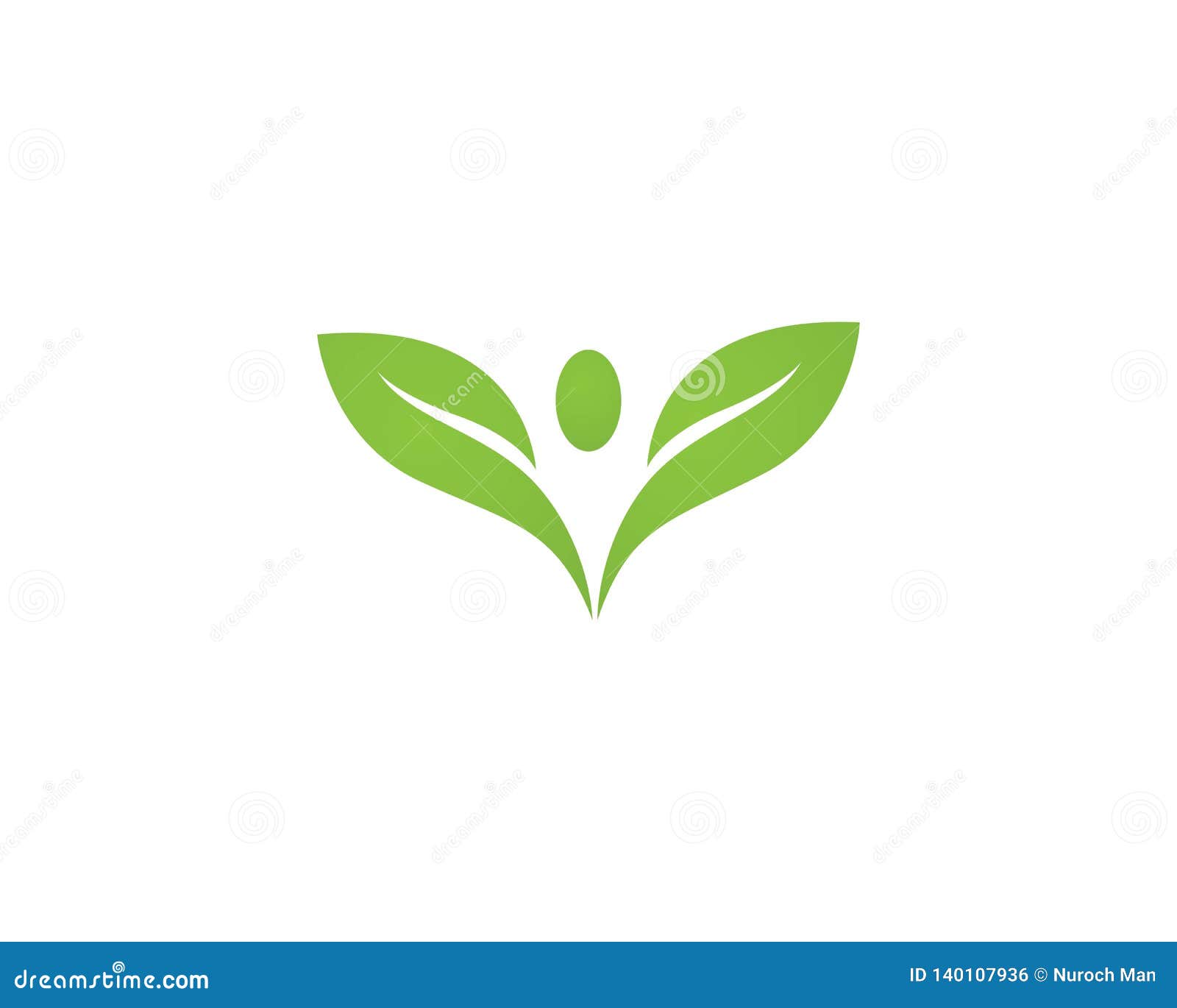 Healthy Leaf Logos Vector Icon Stock Illustration - Illustration of ...
