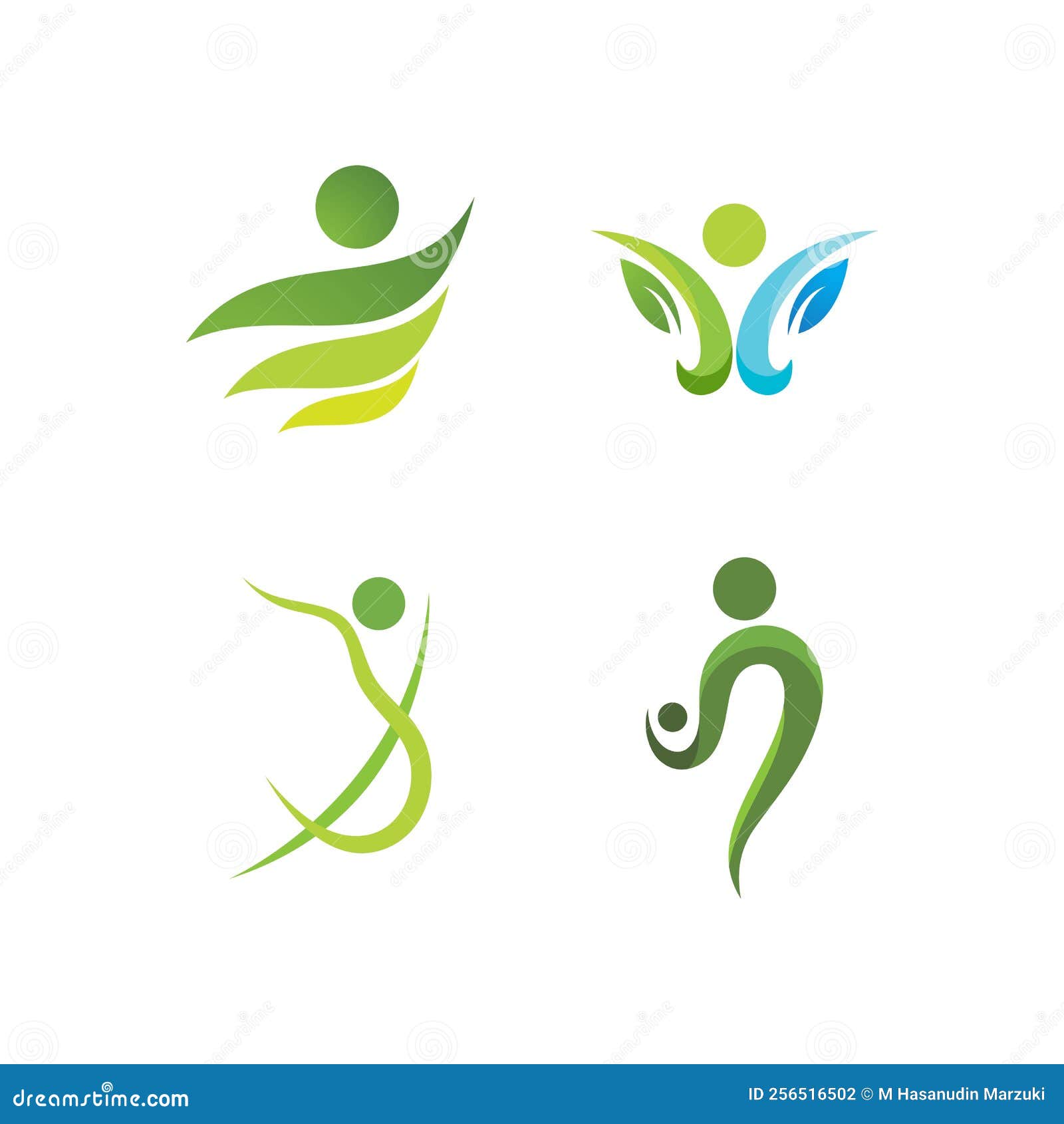 Healthy Life Logo stock vector. Illustration of company - 256516502