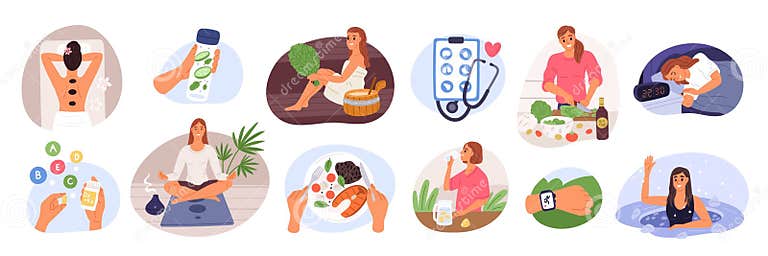 Healthy Lifestyle Scenes. People Take Care of Body. Physical Activity ... Healthy Lifestyle Scenes. People Take Care of Body. Physical Activity ...