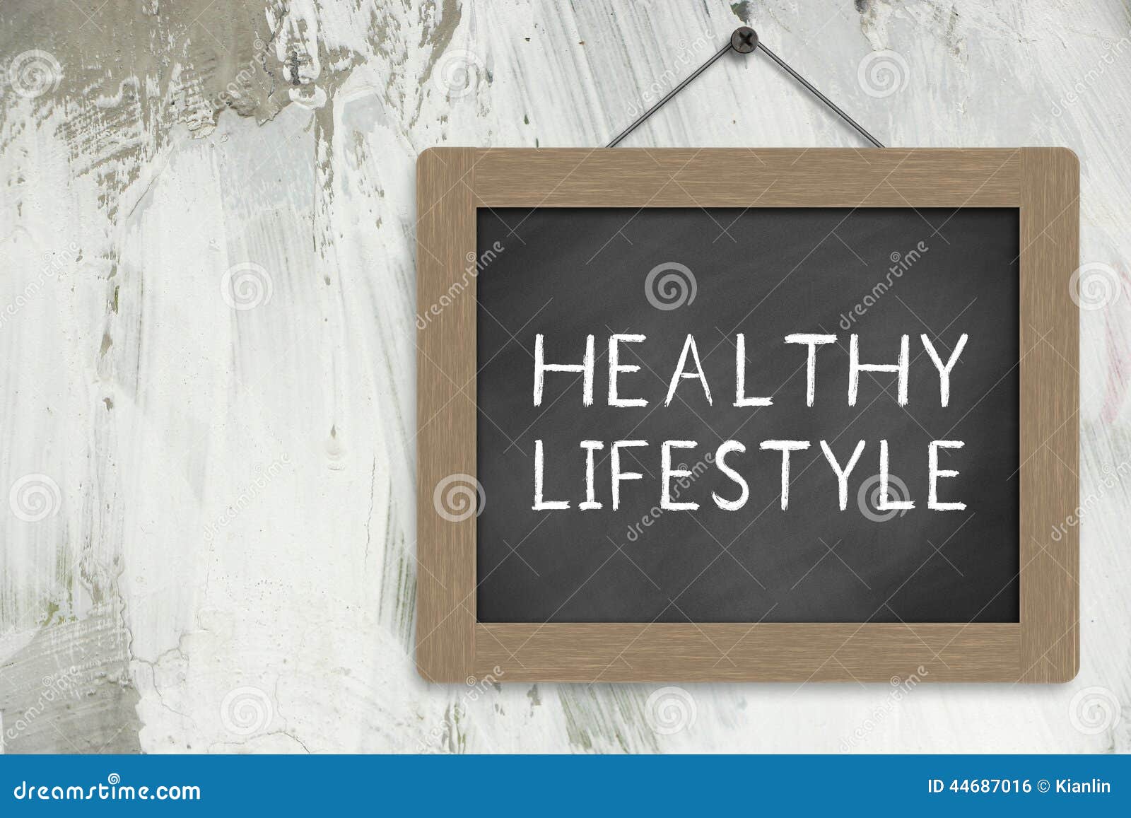 Healthy Lifestyle Sign stock photo. Image of directional - 44687016