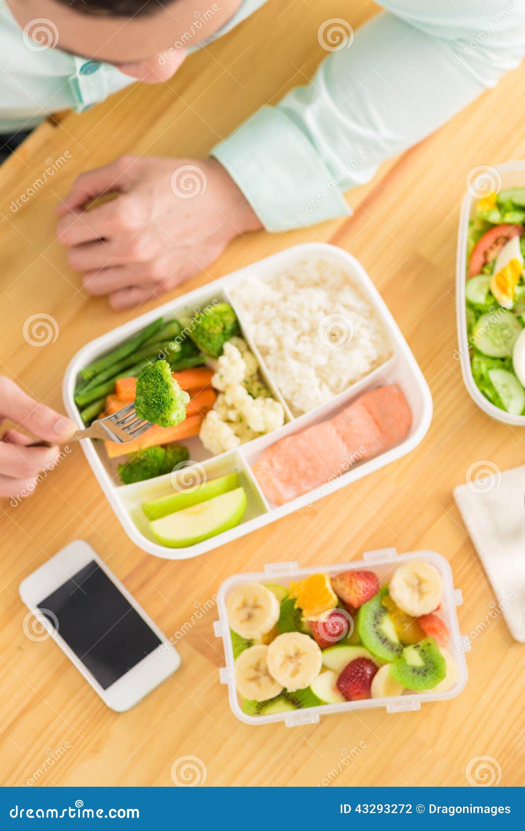 Healthy lunch stock photo. Image of indoors, glass, focus - 43293272