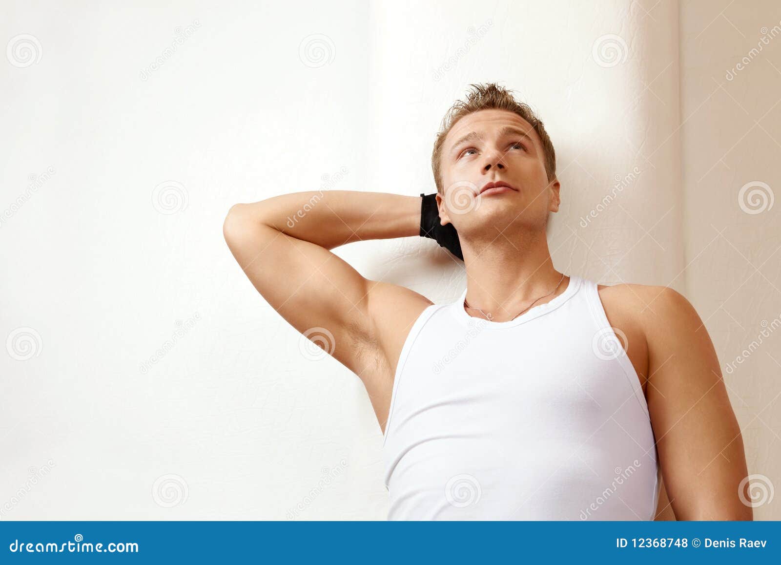Healthy man stock photo. Image of male, summer, sport - 12368748