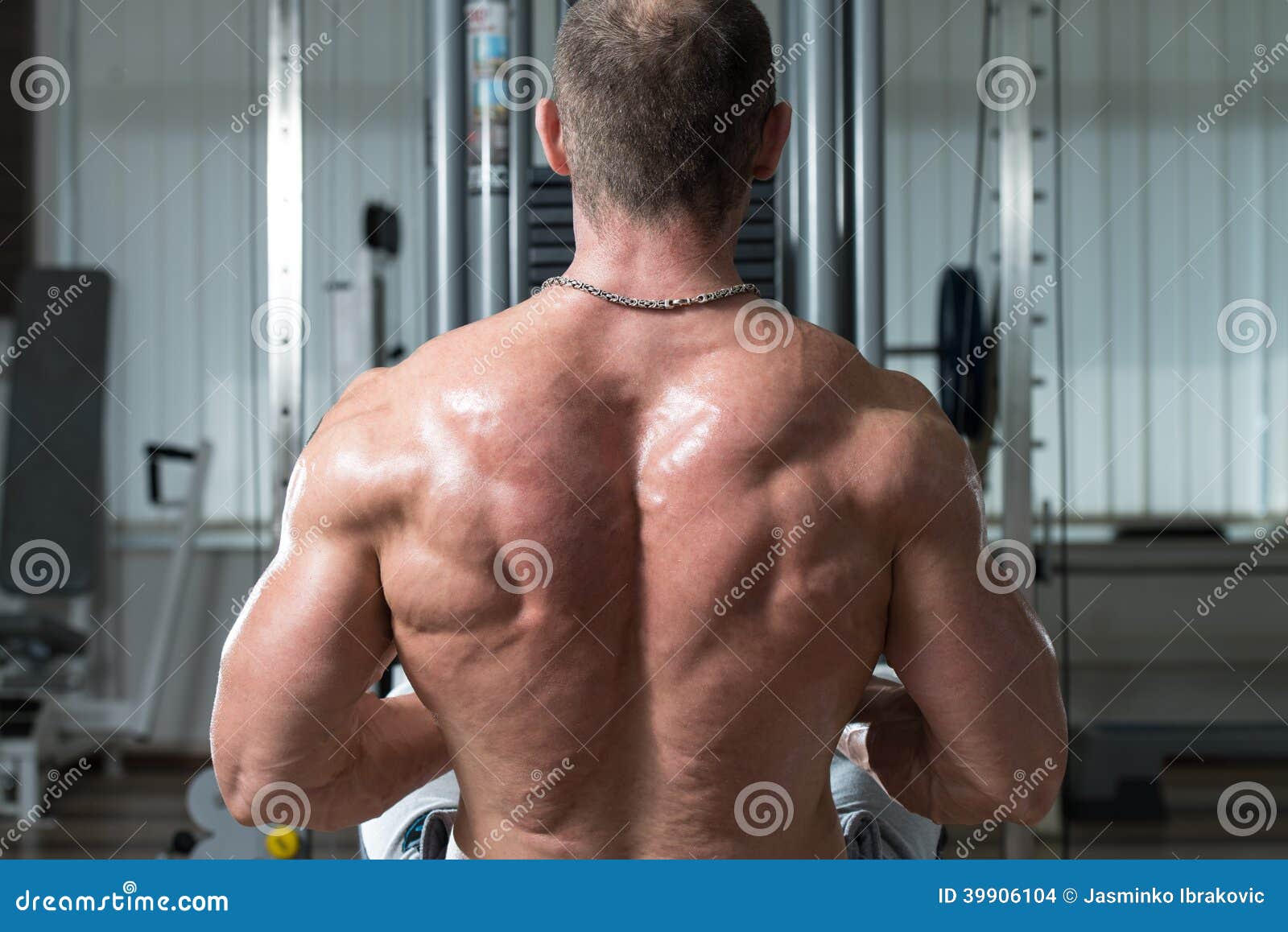 Healthy Man Doing Exercise for Back Stock Photo - Image of healthy ...