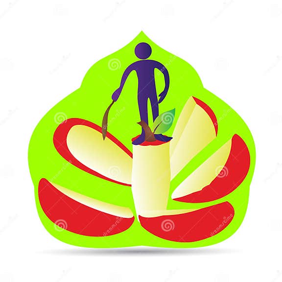 Healthy man stock vector. Illustration of care, creativity - 58292913