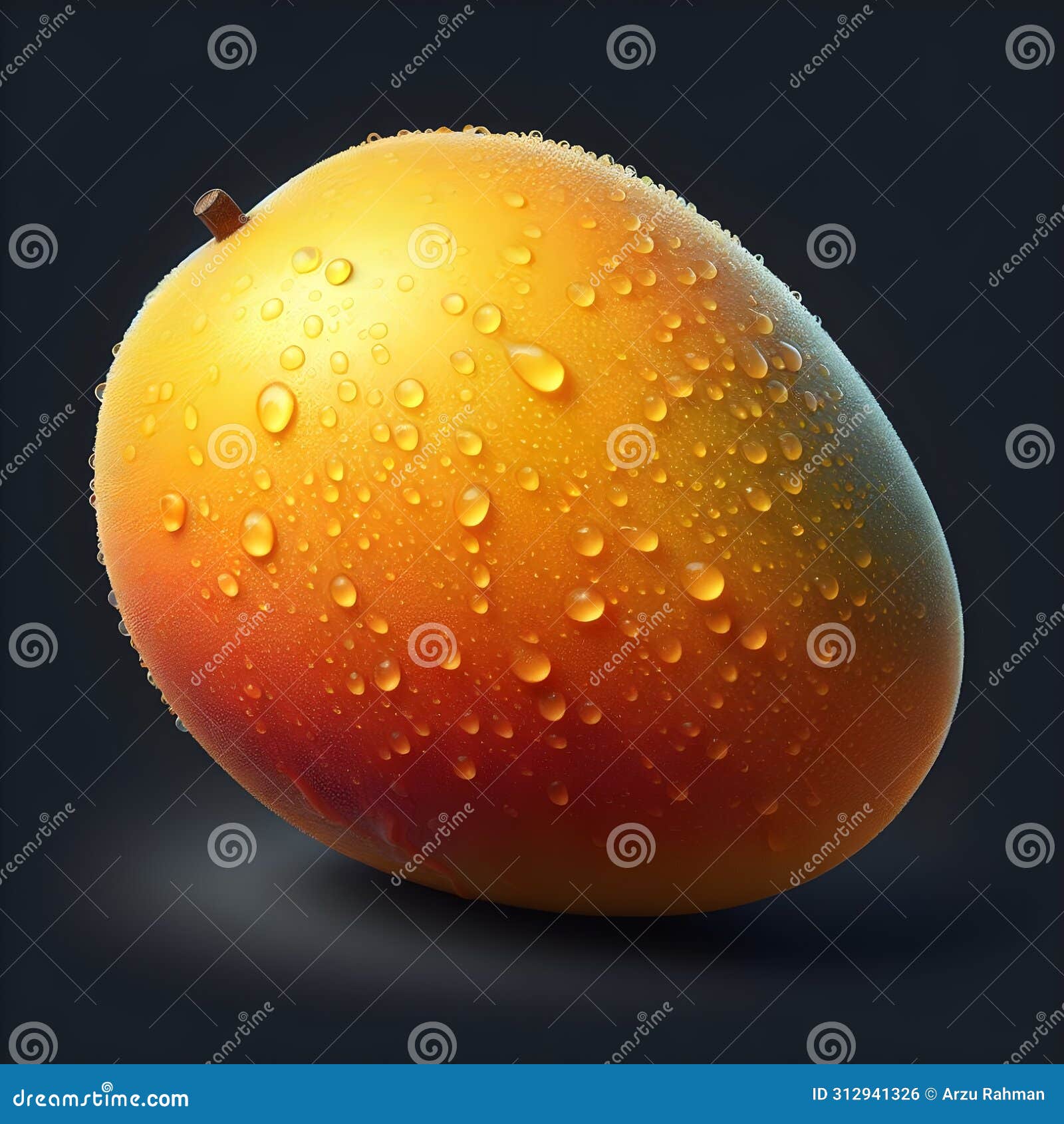 Healthy mango artwork stock illustration. Illustration of design ...
