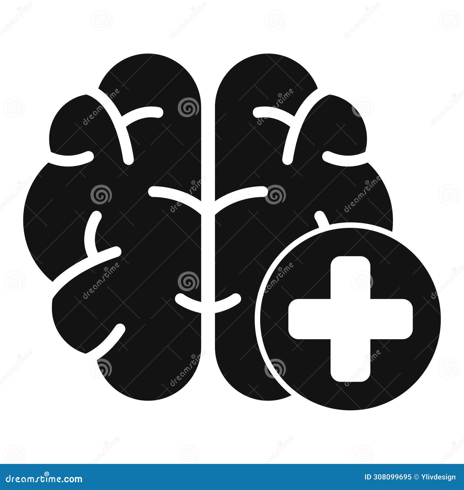 Healthy Memory Icon Simple Vector. Work Health Lost Stock Vector ...