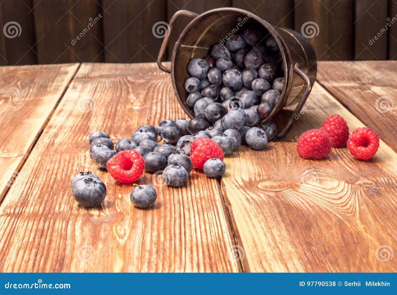 Healthy Mixed Fruit, Blueberry. Fresh Berries , Blackberry, Rasp Stock ...