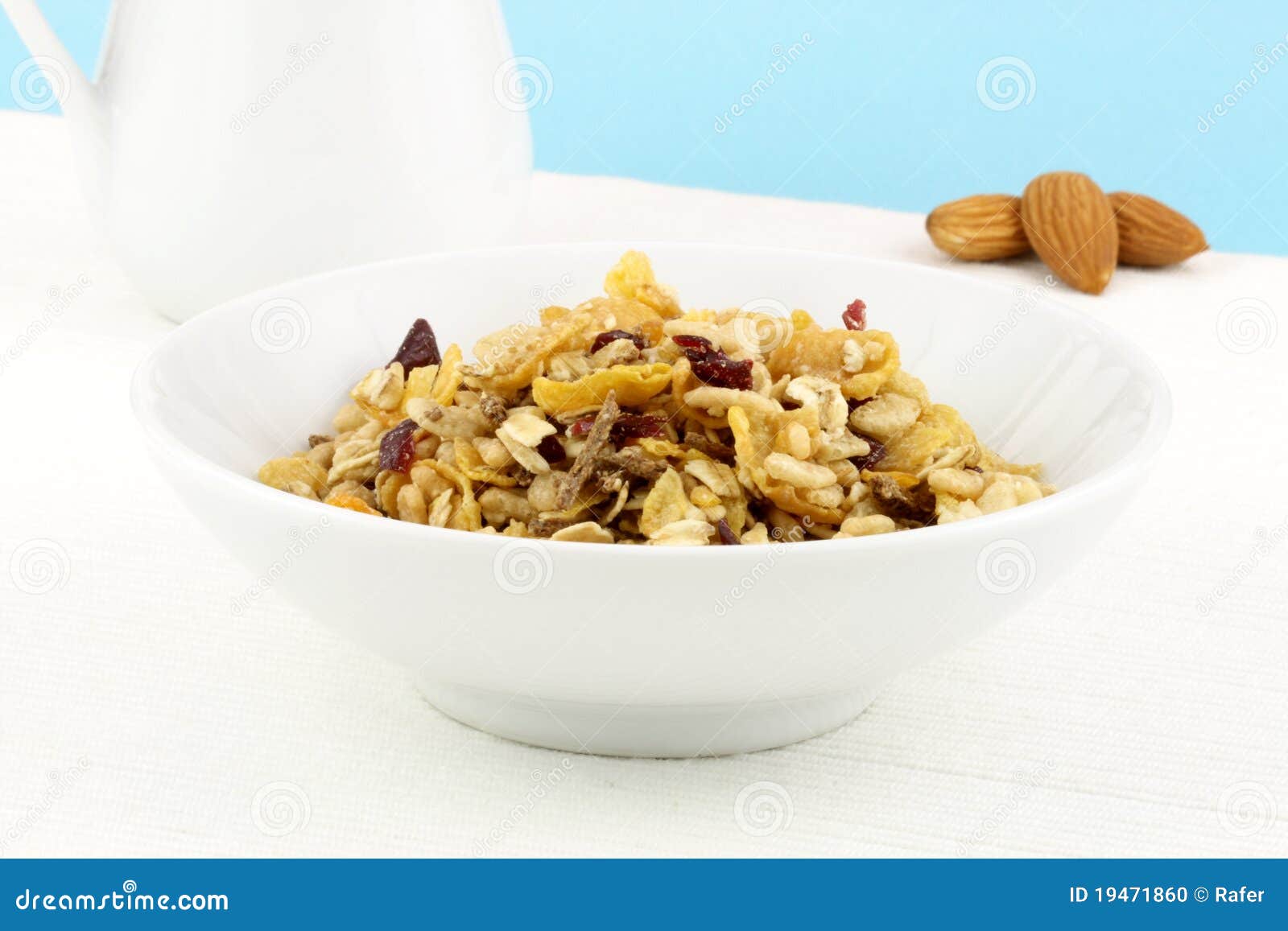 Healthy muesli breakfast stock photo. Image of fresh - 19471860