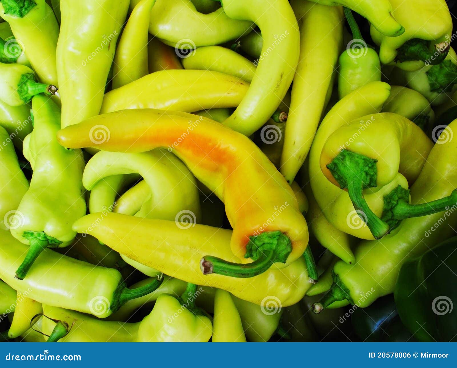 Healthy Natural Green Organic Pepper. Stock Photo - Image of healthcare ...
