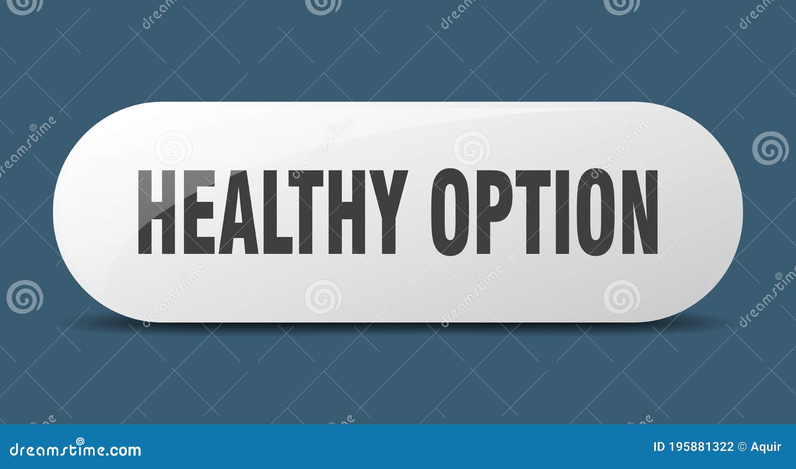 Healthy Option Button. Healthy Option Sign. Key. Push Button Stock ...