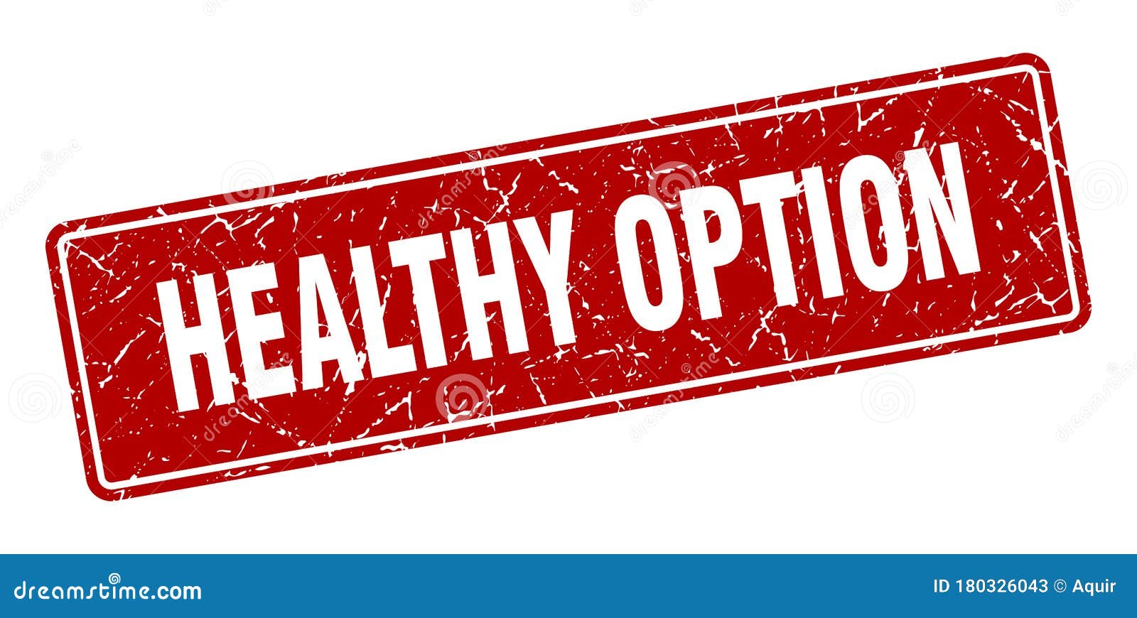 Healthy Option Sign. Healthy Option Grunge Stamp Stock Vector ...