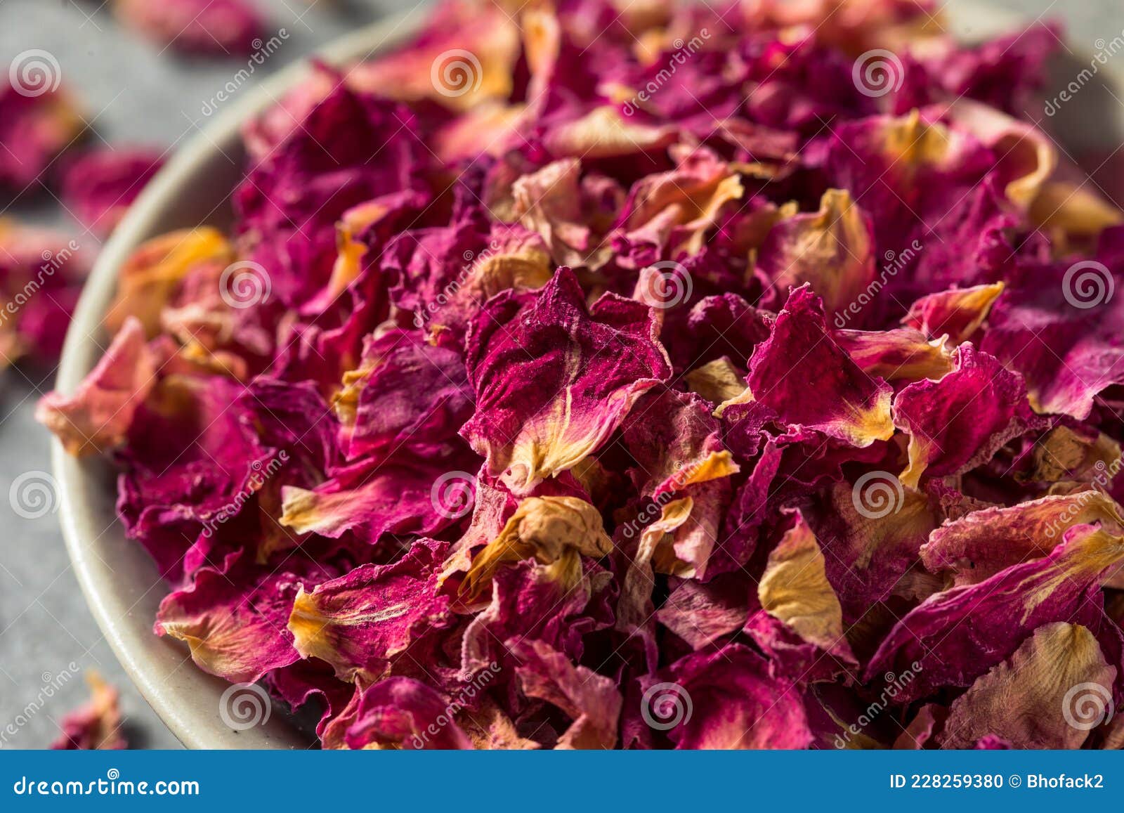 Healthy Organic Culinary Rose Petals Stock Photo - Image of pile ...