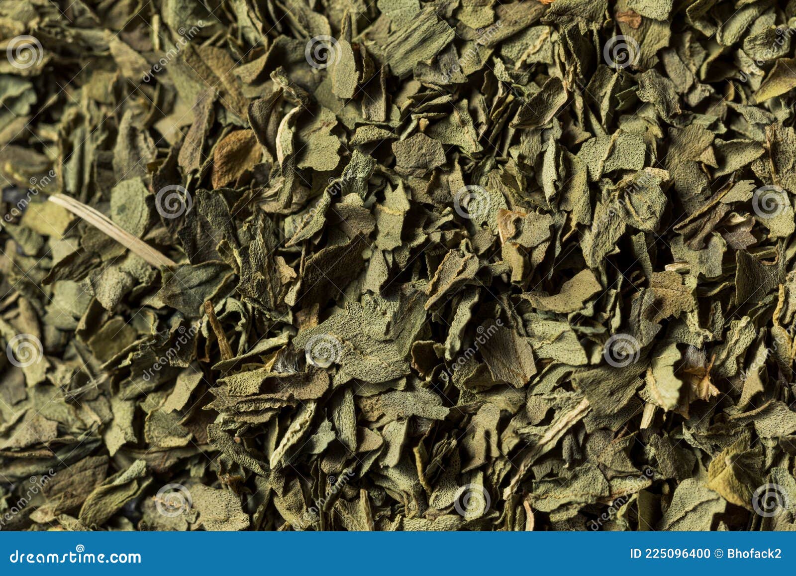 Healthy Organic Dried Basil Spice Stock Photo - Image of crushed ...